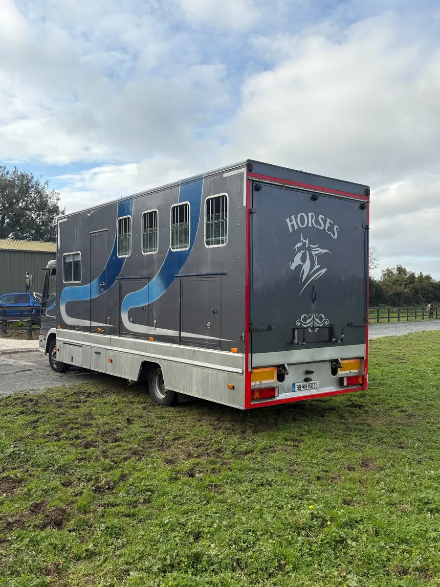 1999 iveco 7.5 tone 4 stall horse lorry with livin for sale in Co ...