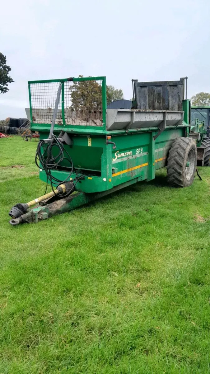 Samson sp 9 dung spreader for sale in Co. Kildare for €12,345 on DoneDeal