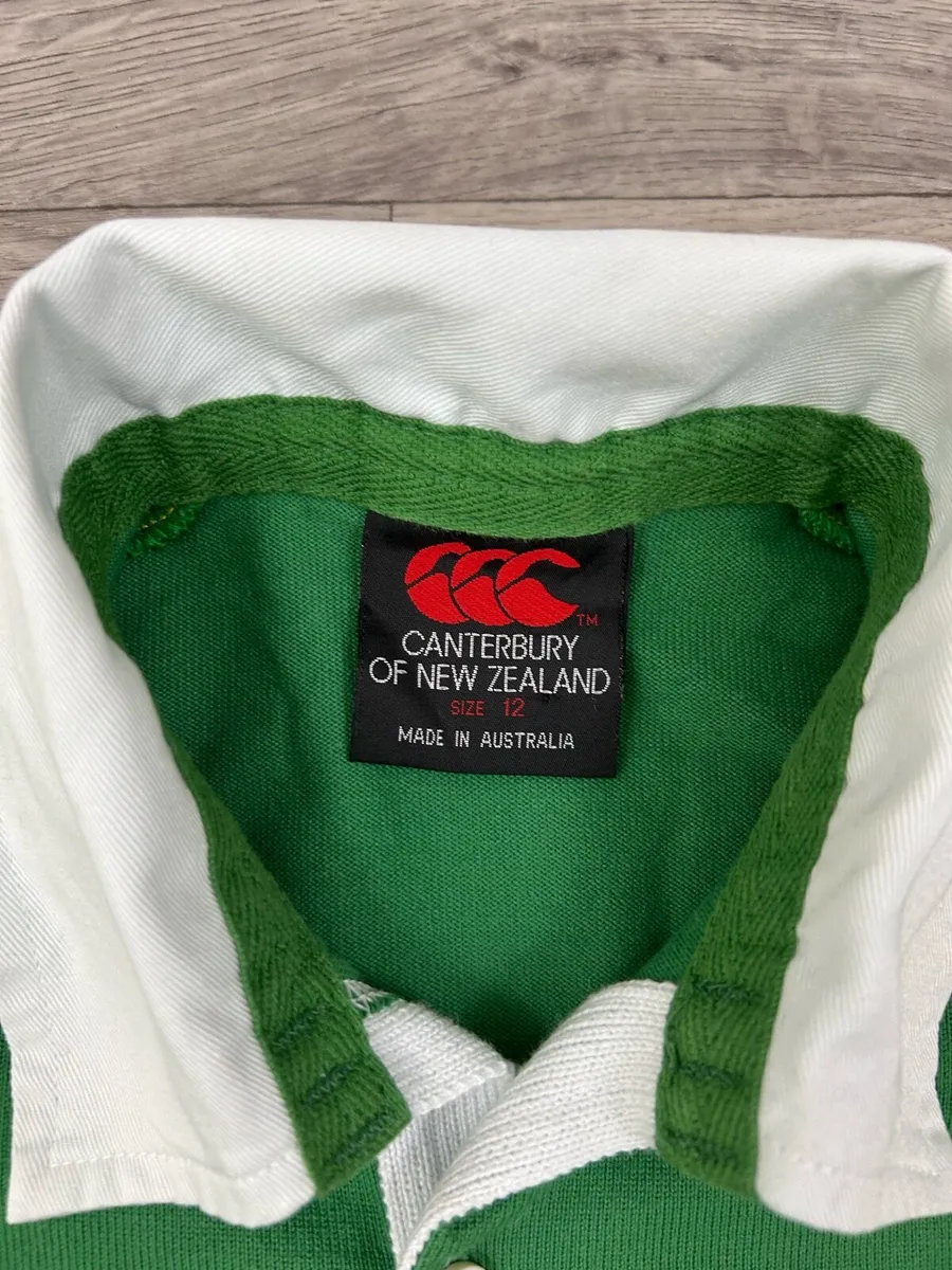 Vintage 2002 Canterbury Ireland Rugby Jersey Sz 12 for sale in Co ...