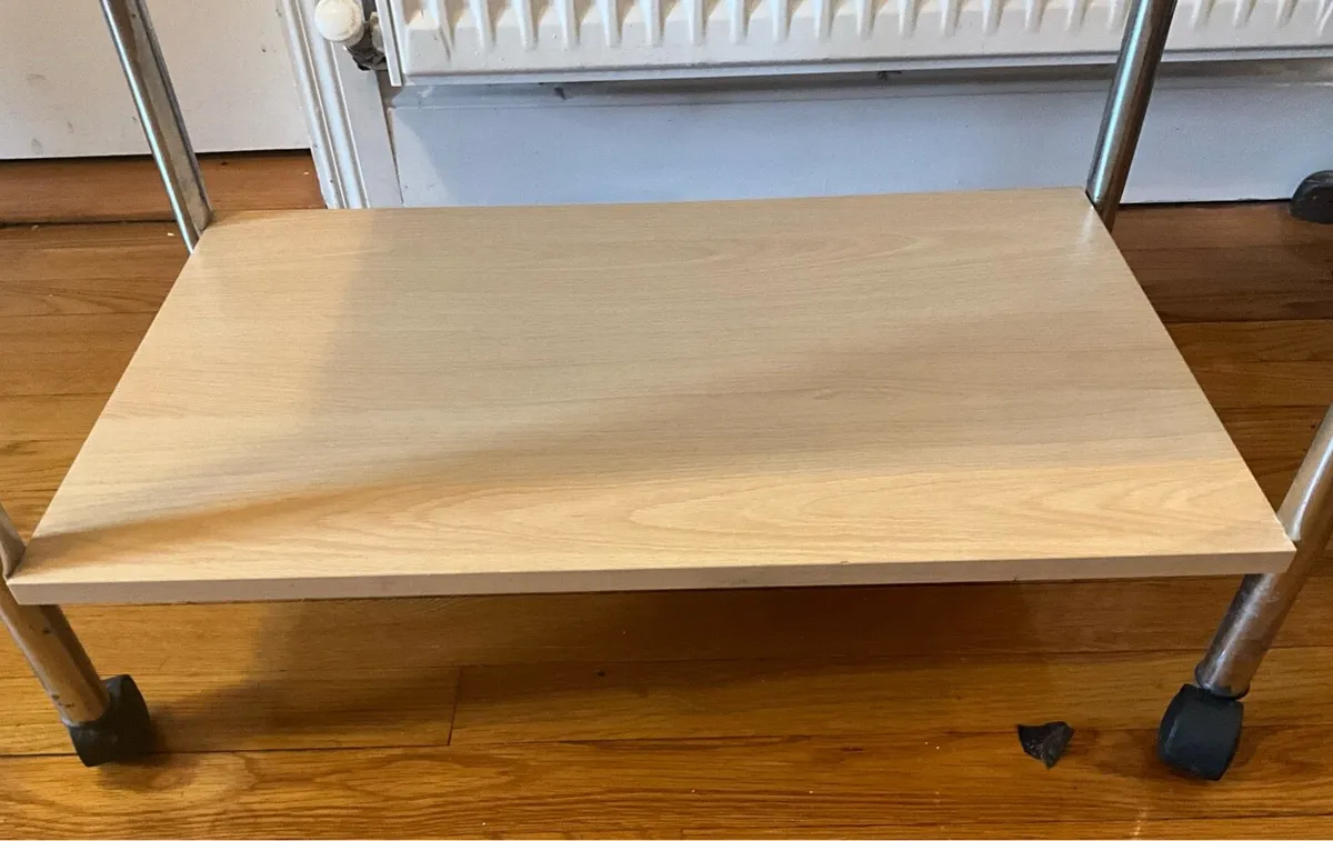 Small,wooden & Chrome Trolley on Castors for sale in Co. Cork for €25 ...