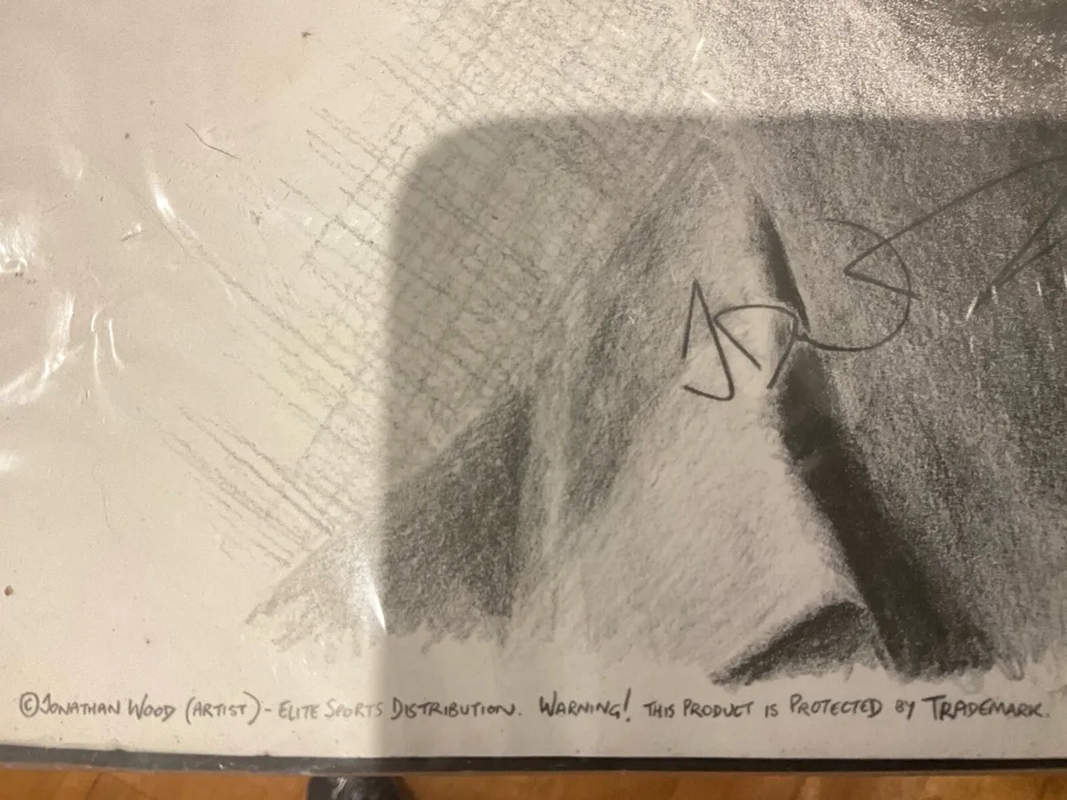 Pencil Sketch of Roy Keane by Jonathan Wood for sale in Co. Cork for € ...
