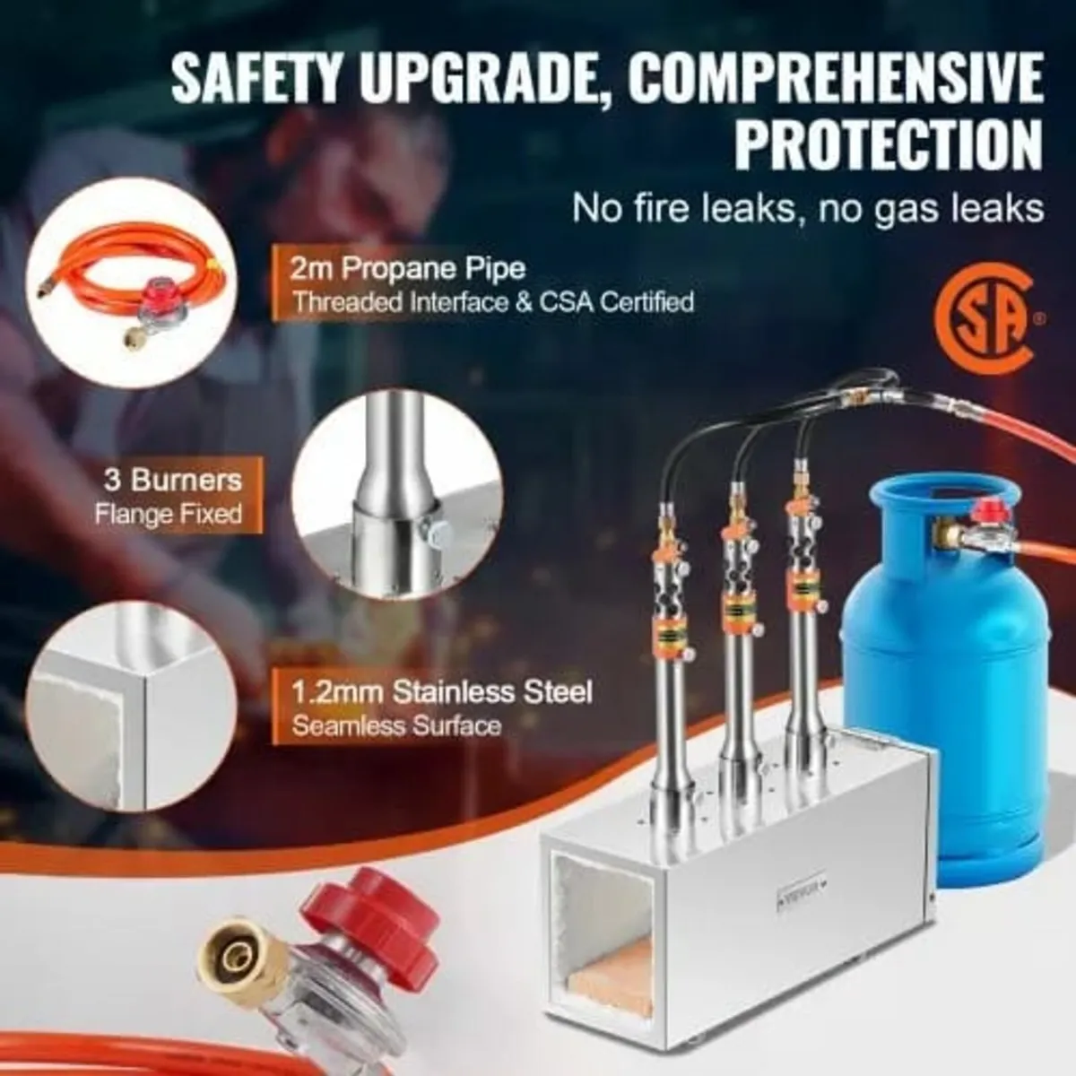 3 Burner Farrier Forge, 2600℉ Tool and Knife Makin for sale in Co. Dublin for €475 on DoneDeal