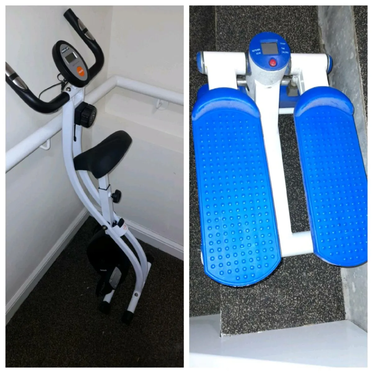 (Price Negotiable) Exercise Bike and Step Machine for sale in Co. Meath for €120 on DoneDeal