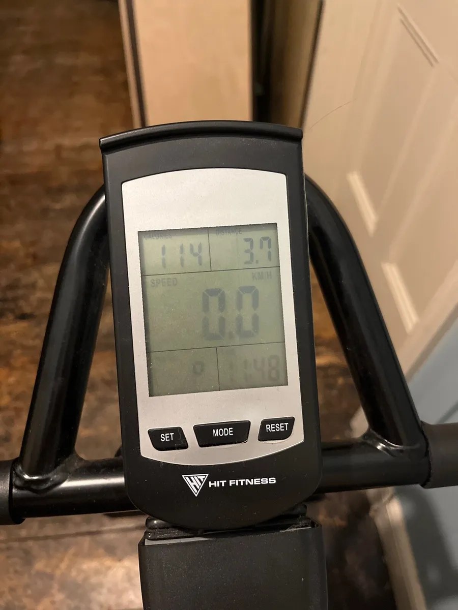 HIT FITNESS BIKE - Barely Used - Electronic Screen for sale in Co. Wicklow for €120 on DoneDeal