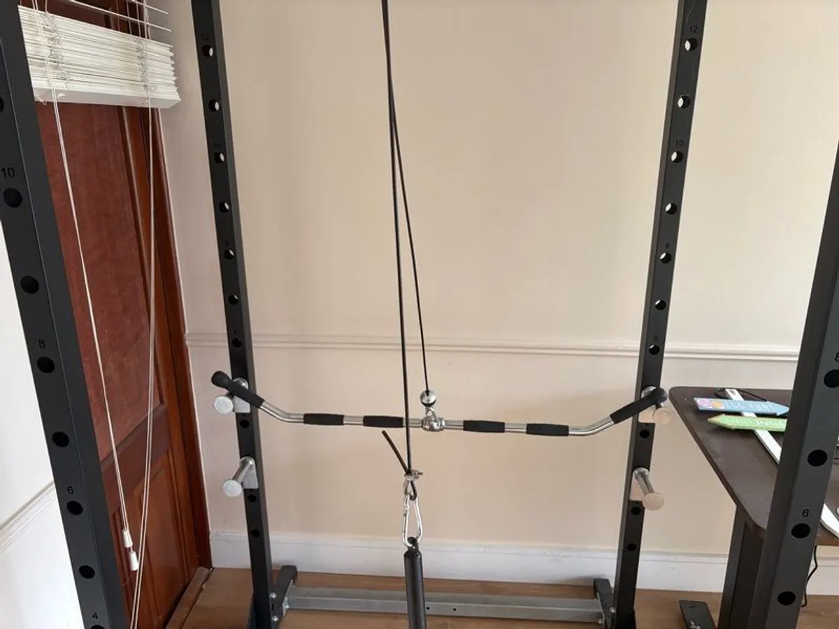 Hit Fitness Pro F100 Power Rack with pulley attachments for sale in Co ...