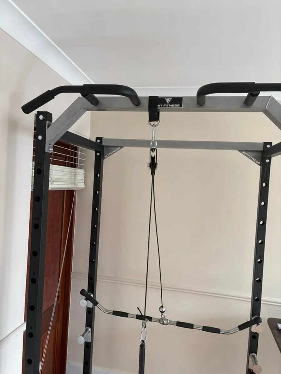 Hit Fitness Pro F100 Power Rack with pulley attachments for sale in Co ...