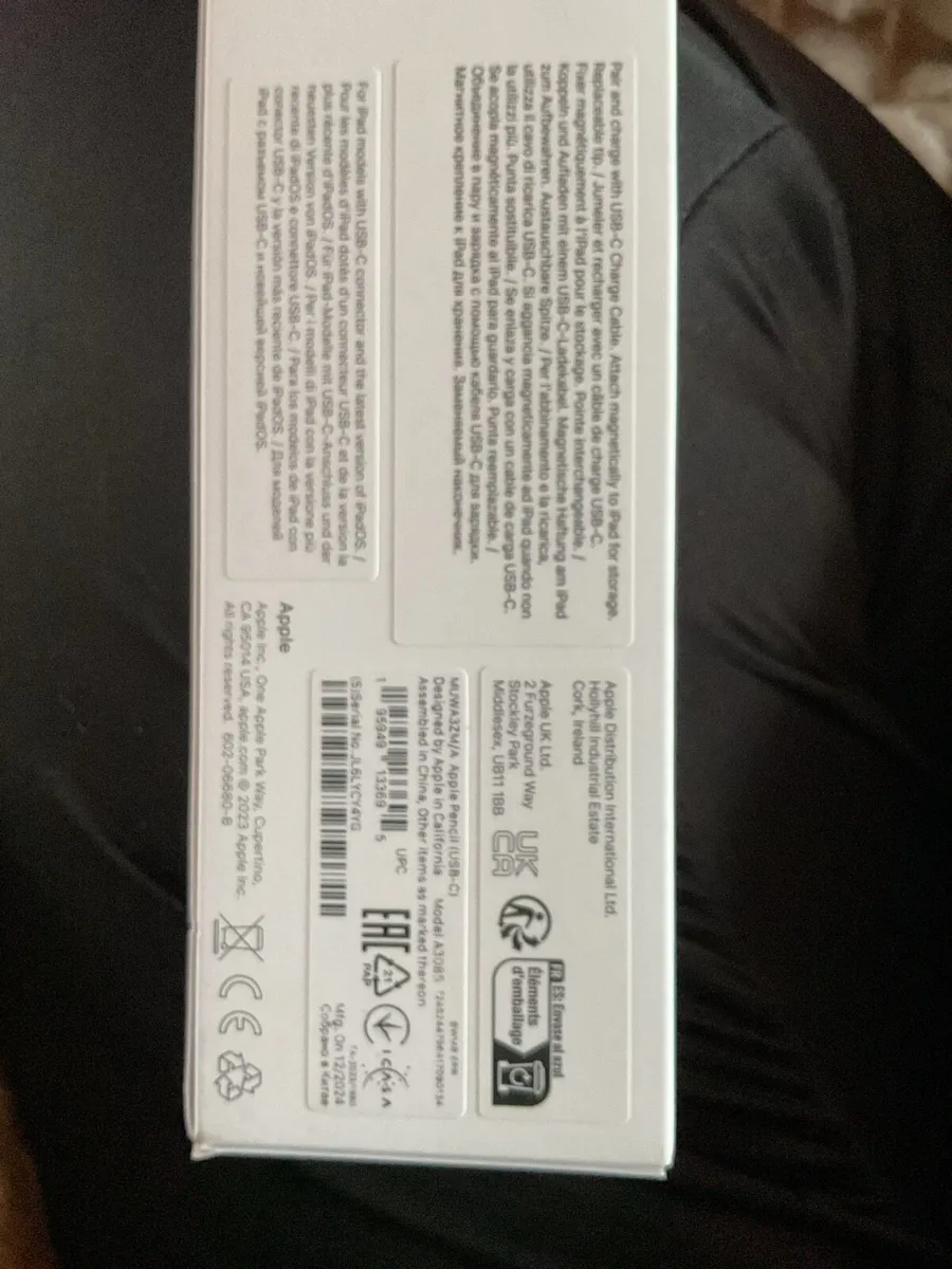 Apple Pencil USB C for sale in Co. Donegal for €50 on DoneDeal