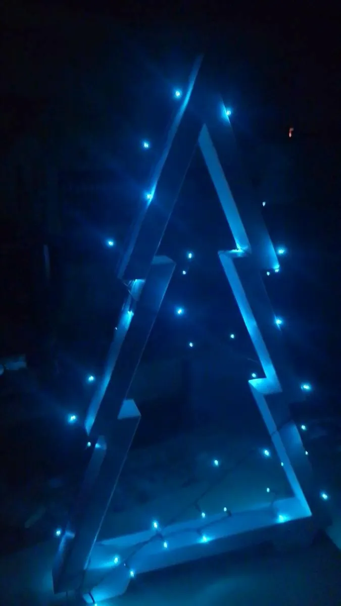 Wooden Christmas tree for sale in Co. Donegal for €25 on DoneDeal