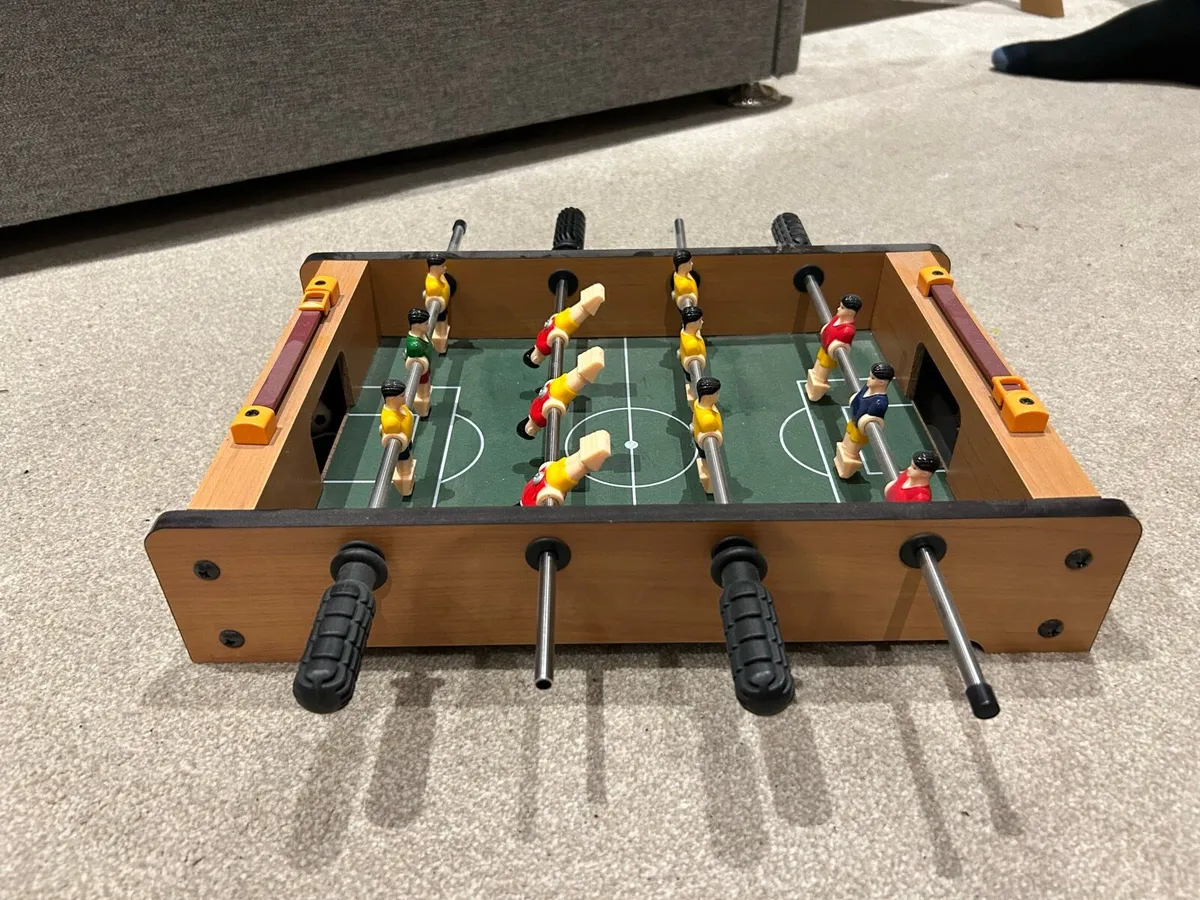 Table football for sale in Co. Dublin for €5 on DoneDeal