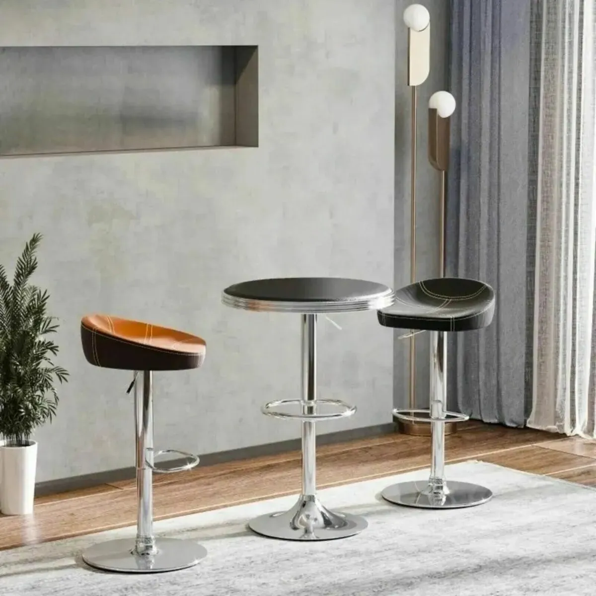 Cafe Bistro Restaurant Table Adjustable Silver for sale in Co. Clare ...