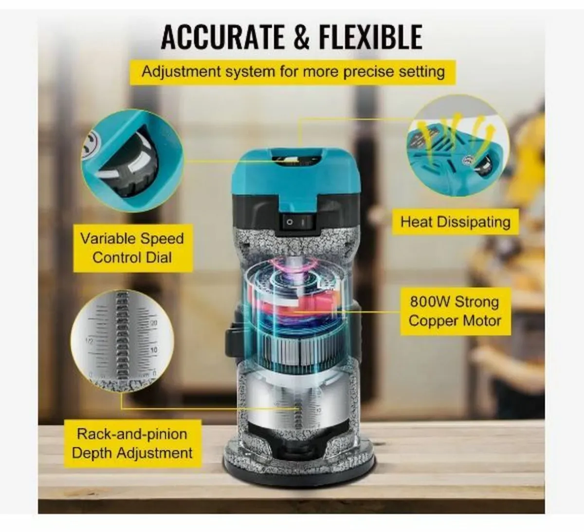 Router Tool, 710W Wood Router for sale in Co. Dublin for €80 on DoneDeal