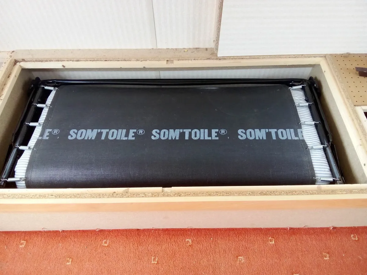 Pull out double bed for sale in Co. Galway for €50 on DoneDeal