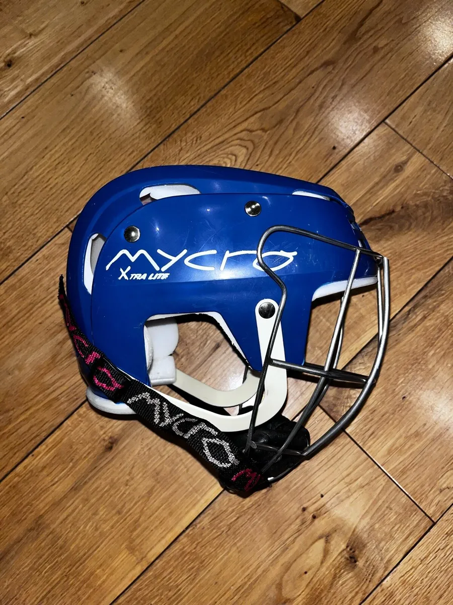 Blue Mycro hurling helmet for sale in Co. Tipperary for €35 on DoneDeal