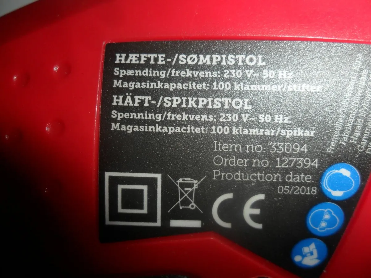 Electric Staple Gun for sale in Co. Louth for €37 on DoneDeal