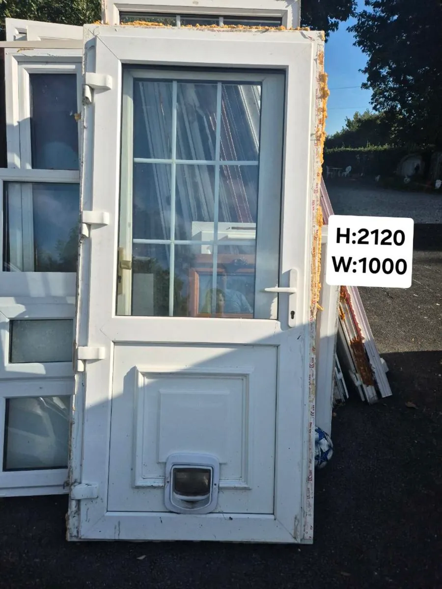PVC DOOR for sale in Co. Dublin for €200 on DoneDeal