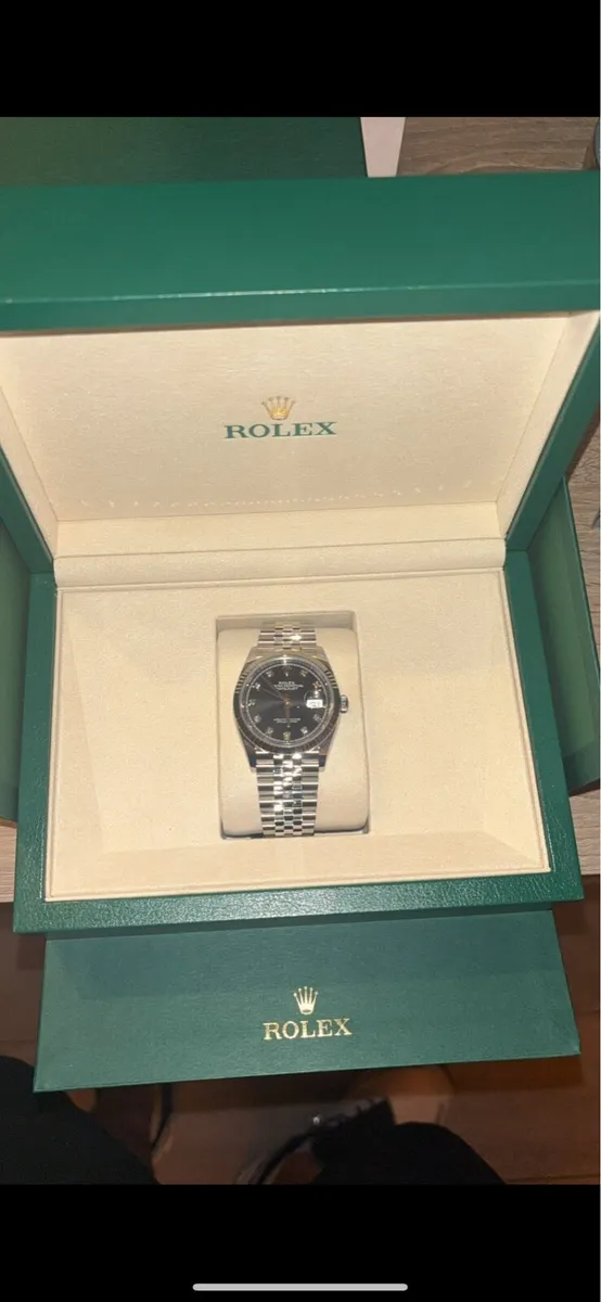 Rolex Datejust 36m Black Diamond Dial for sale in Co. Clare for €13,500 ...