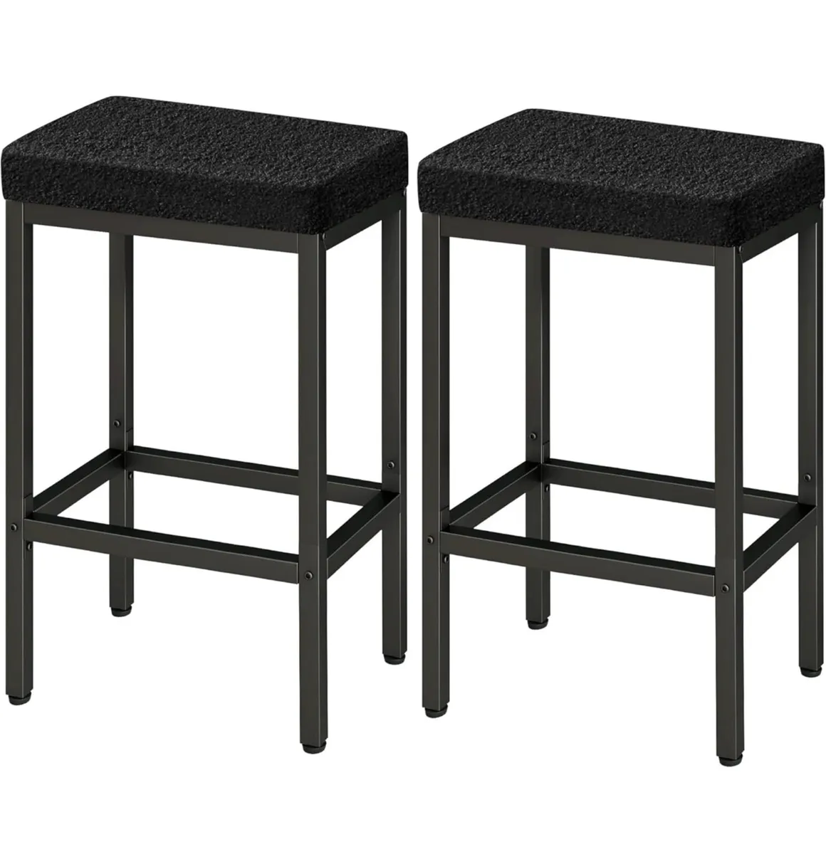 66 cm Bar Stools Set of 4 Black Breakfast Barstoo for sale in Co ...