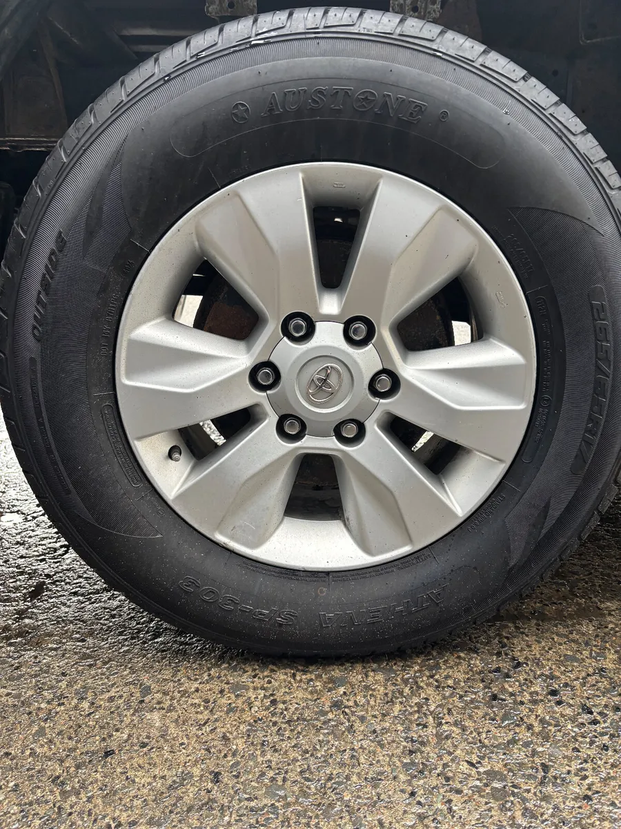 17” Toyota Hilux wheels for sale in Co. Monaghan for €0 on DoneDeal