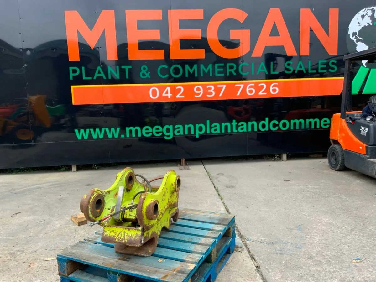 DOUBLE LOCK HYDRAULIC QUICK HITCH......80mm for sale in Co. Louth for € ...