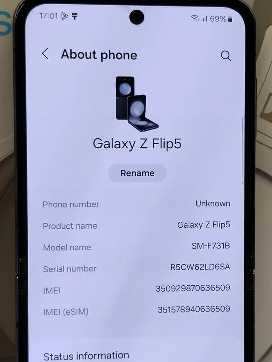 Samsung Galaxy Z Flip5 256GB Dual Sim Unlocked Smartphone Android Flip ...