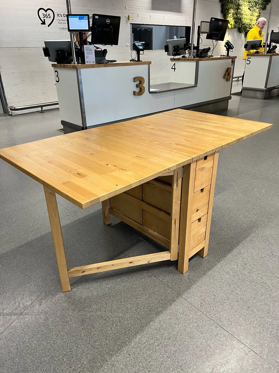 IKEA Norden Gate Leg Fold Down Table for sale in Co. Dublin for €85 on ...