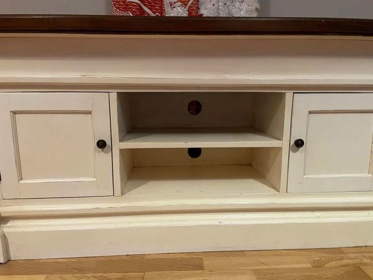 Solid wood entertainment cabinet for sale in Co. Wicklow for €75 on ...