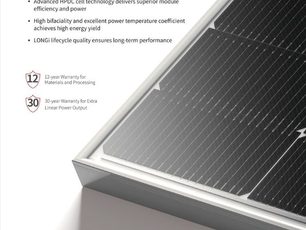 Longi Solar Panels 575 Watt for sale in Cavan for €75 on DoneDeal