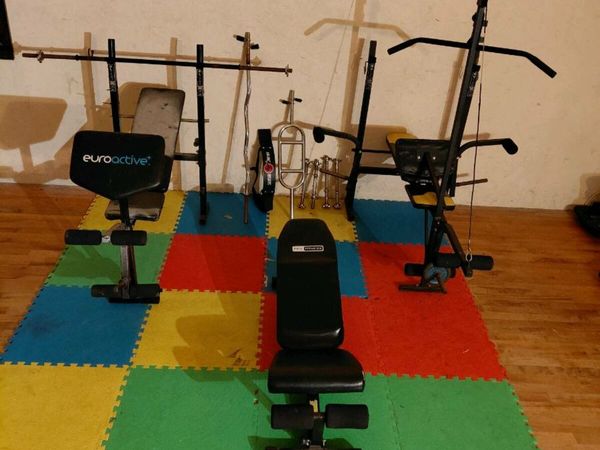 Complete home gym + treadmill for sale in Co. Clare for €590 on DoneDeal