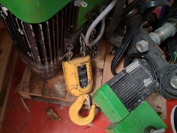 Stahl german Pulley blocks runs on 3 phase €380 for sale in Cork for € ...