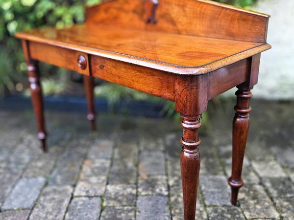 Victorian Gallery Back Side Table- Circa 1860's for sale in Co ...