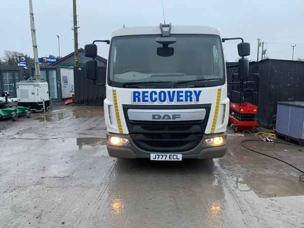 DAF LF150 FA 08T Flatbed Recovery Truck for sale in Galway for €22,500 ...