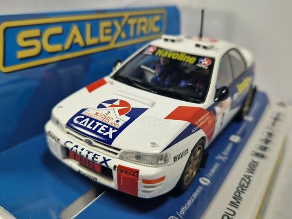 Scalextric Subaru Impreza WRX 1997 Rally Slot Car ( C4657 classic WRC ...
