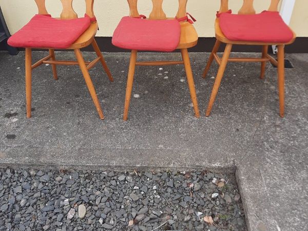 Kitchen chairs for sale in Co. Kildare for €60 on DoneDeal