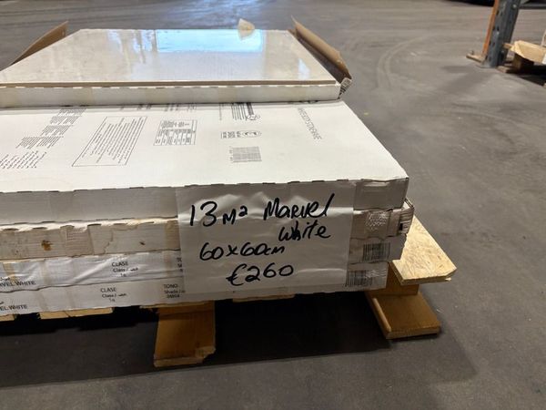 8 sq mtrs Glossy Cream Tile for sale in Co. Kildare for €80 on DoneDeal