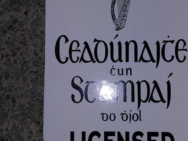 Irish antique style Enamel Sign for stamps for sale in Co. Cork for € ...