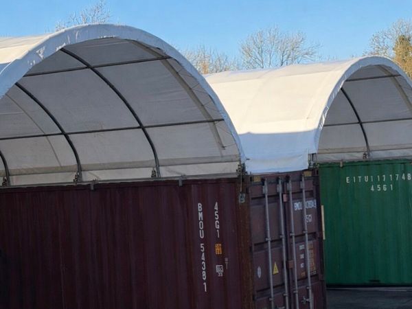 C2040H Container Shelter Enclosed Back Wall for sale in Co. Armagh for ...