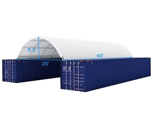 C2040H Container Shelter Enclosed Back Wall for sale in Co. Armagh for ...