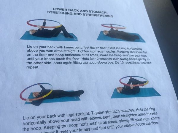 Weighted Hoola Hoop for sale in Co. Galway for €25 on DoneDeal