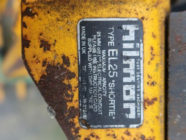 HILMOR / CONDUIT BENDER for sale in Co. Tipperary for €230 on DoneDeal