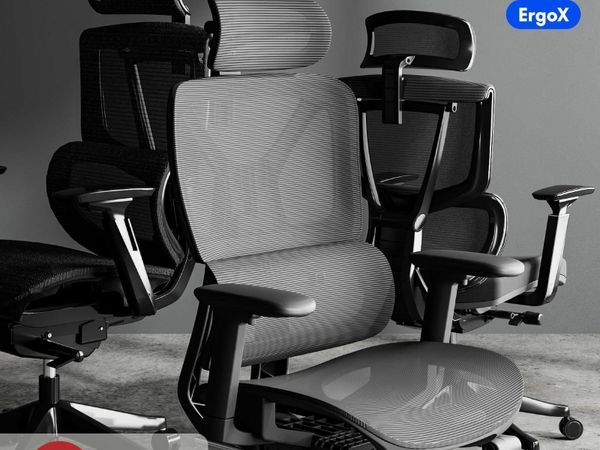 ErgoX Ergonomic Office Chair Desk with Footrest for sale in Co. Dublin ...