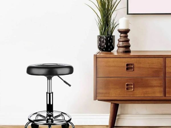 Ergonomic Rolling Swivel Bar Stool Adjustable for sale in Co. Wicklow ...