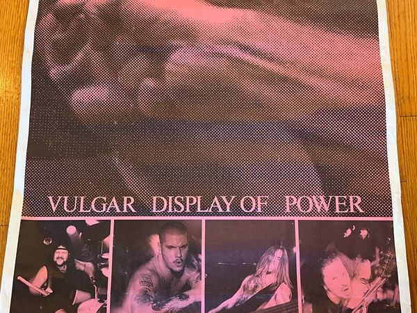 Rare PANTERA Vulgar Display of Power Poster for sale in Co. Cork for € ...