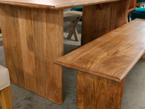 180cm Dining Table with Bench Ex Display for sale in Co. Meath for €680 ...