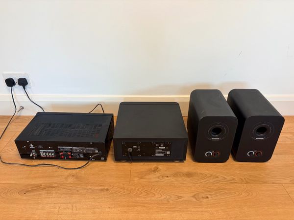 Sony receiver Yamaha subwoofer Q acoustics speaker for sale in Co ...