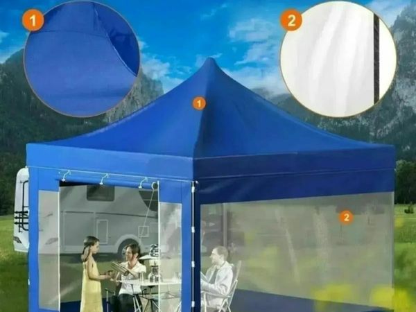 10x10 Gazebo Pop Up Waterproof Tent Sides for sale in Co. Wicklow for € ...