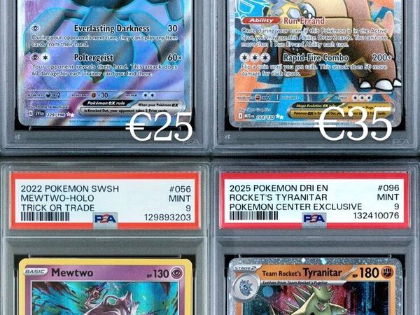 Pokemon Graded Cards Espeon_sean Psa Holo Collect for sale in Co. Meath ...