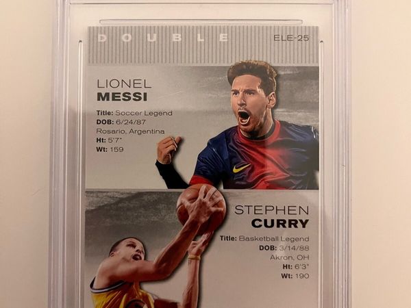 Messi/Curry for sale in Co. Wicklow for €40 on DoneDeal