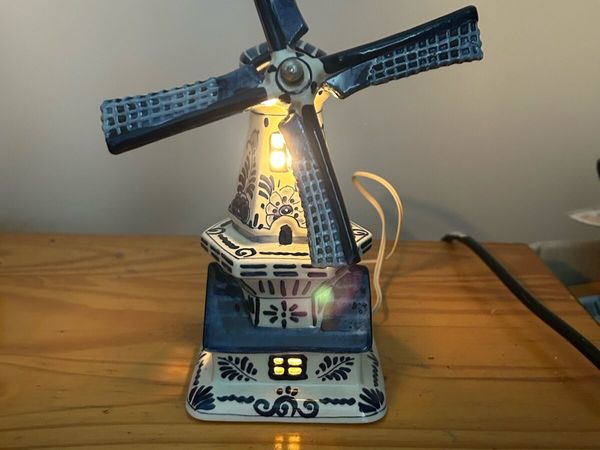 Beautiful vintage Dutch windmill lamp for sale in Co. Wexford for €100 ...