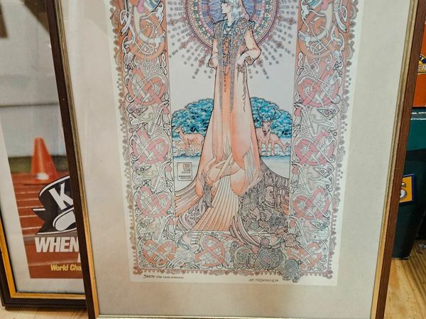 Jim Fitzpatrick Print Picture for sale in Co. Wicklow for €40 on DoneDeal