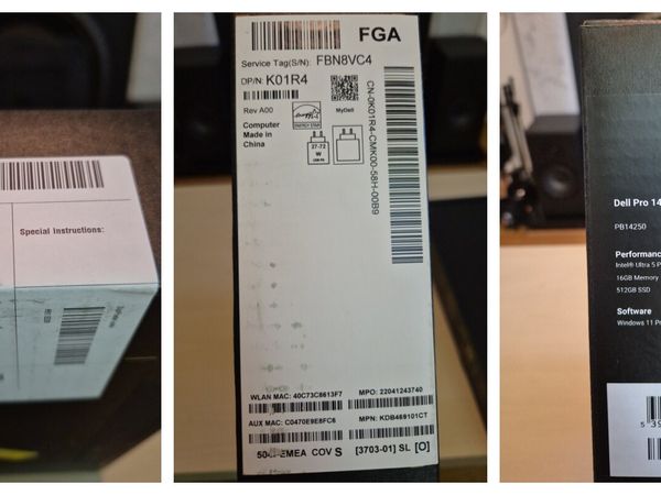 Dell Pro 14 Plus, NEW for sale in Co. Galway for €849 on DoneDeal